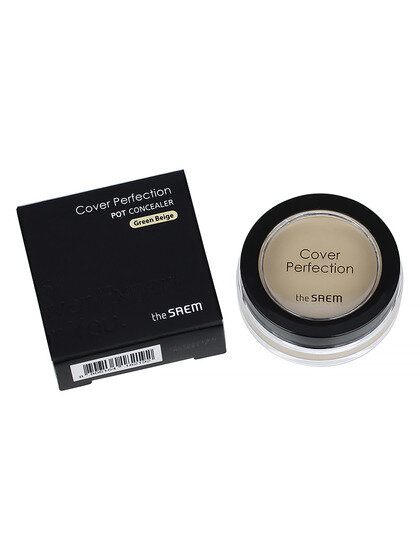 Консилер Sung bo Cleamy для лица Cover Perfection Pot Concealer Green Beige, кремовый, 4 гр