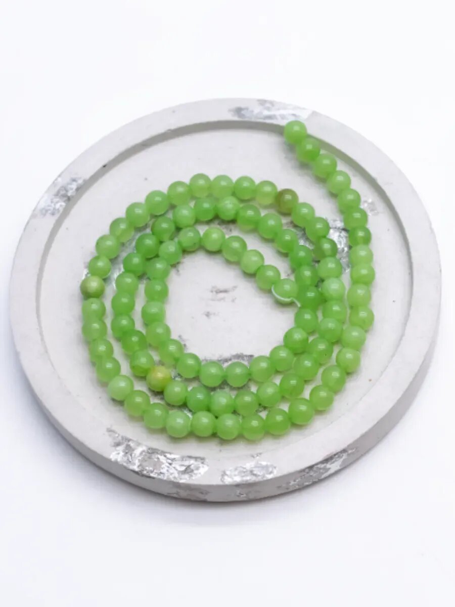 1455 Бразильские камушки оникс зеленый 4 мм 1 шт для чекеров