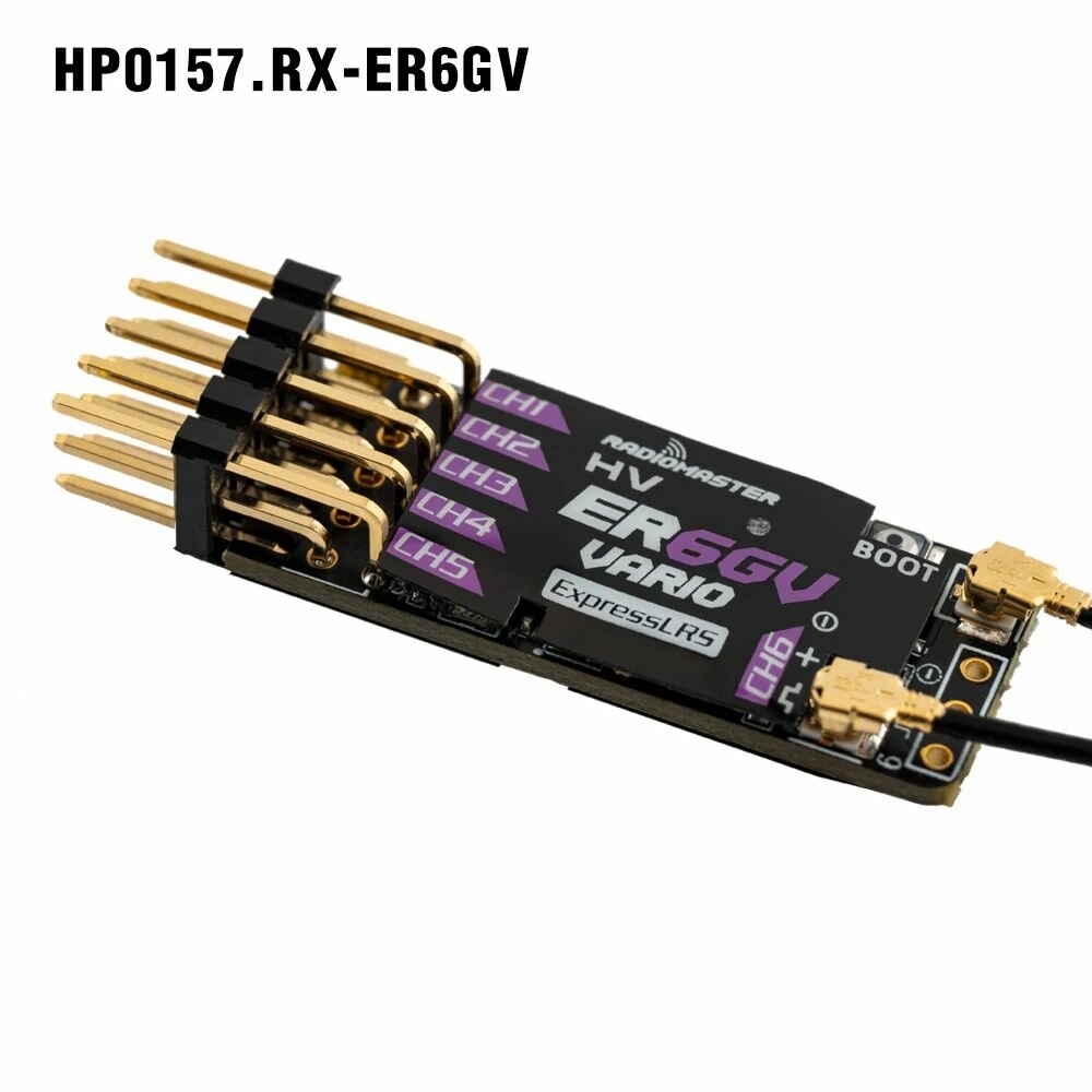 Radiomaster PWM Mini - компактные приемники ER4/ER6/ER8 серии для RC моделей (самолеты, катера, автомобили)