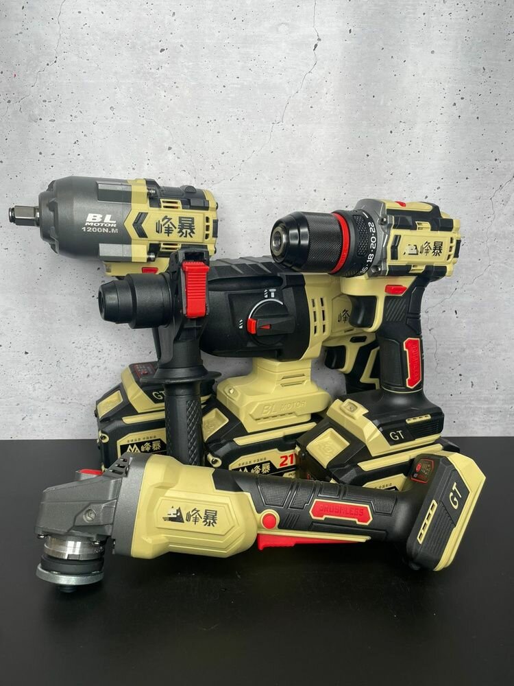 Аккумуляторный набор 4в1 FB (1200+1321+5230+8020) 21Вх6.0Ah