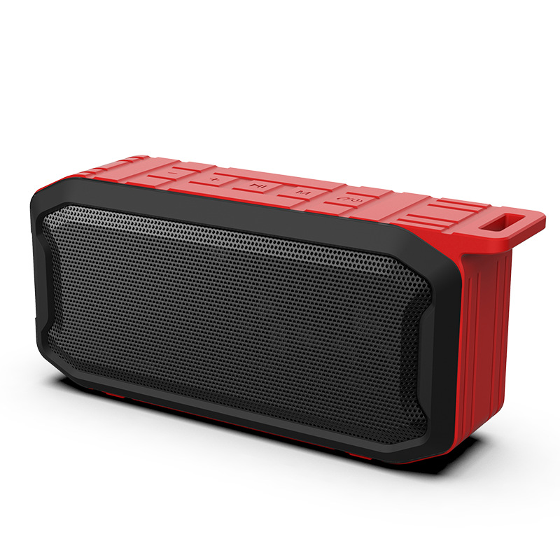 Портативная акустика, водонепроницаемый, усилитель Bluetooth, красный
