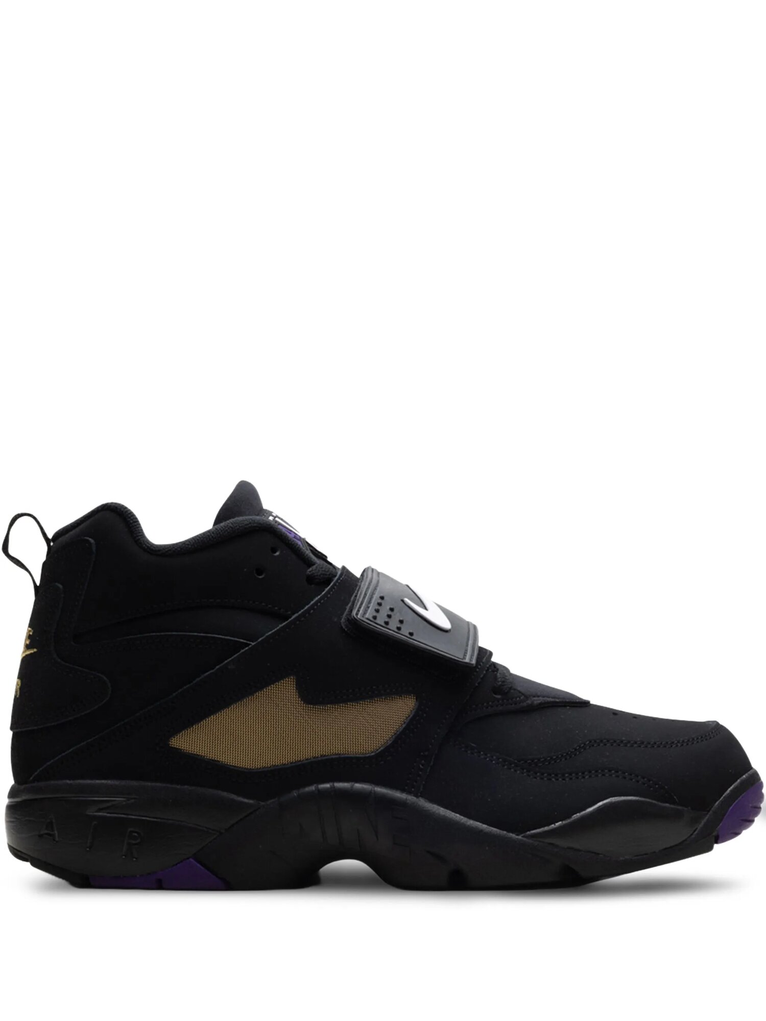 Кроссовки Air Diamond Turf Ravens - Club Purple/Metallic Gold