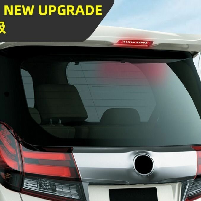 Toyota Alphard 30 Series для TOYOTA Высокопозиционный тормозной задний спойлер LED с плавным поворотным сигналом