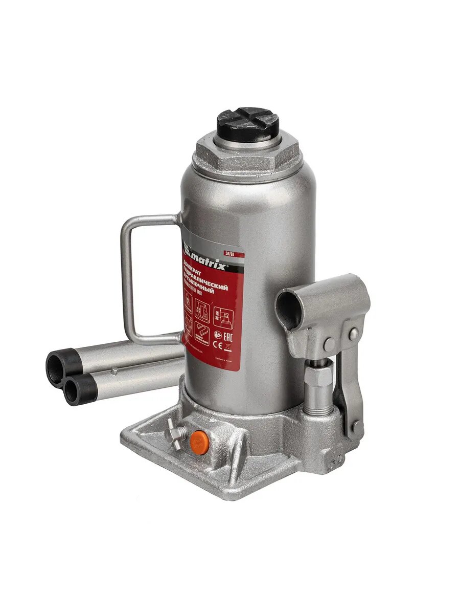 Домкрат автомобильный бутылочный 12 т 230–465 мм