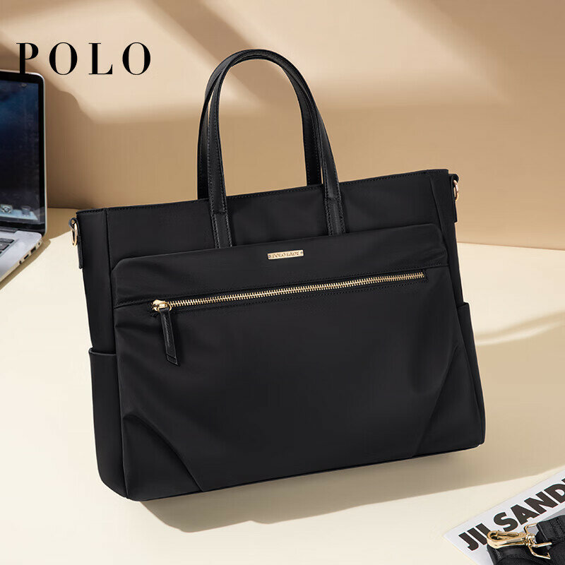 POLO 14/15.6 Inch Women's Laptop Bag Handbag for Huawei Business Document Bag Birthday Gift for Women