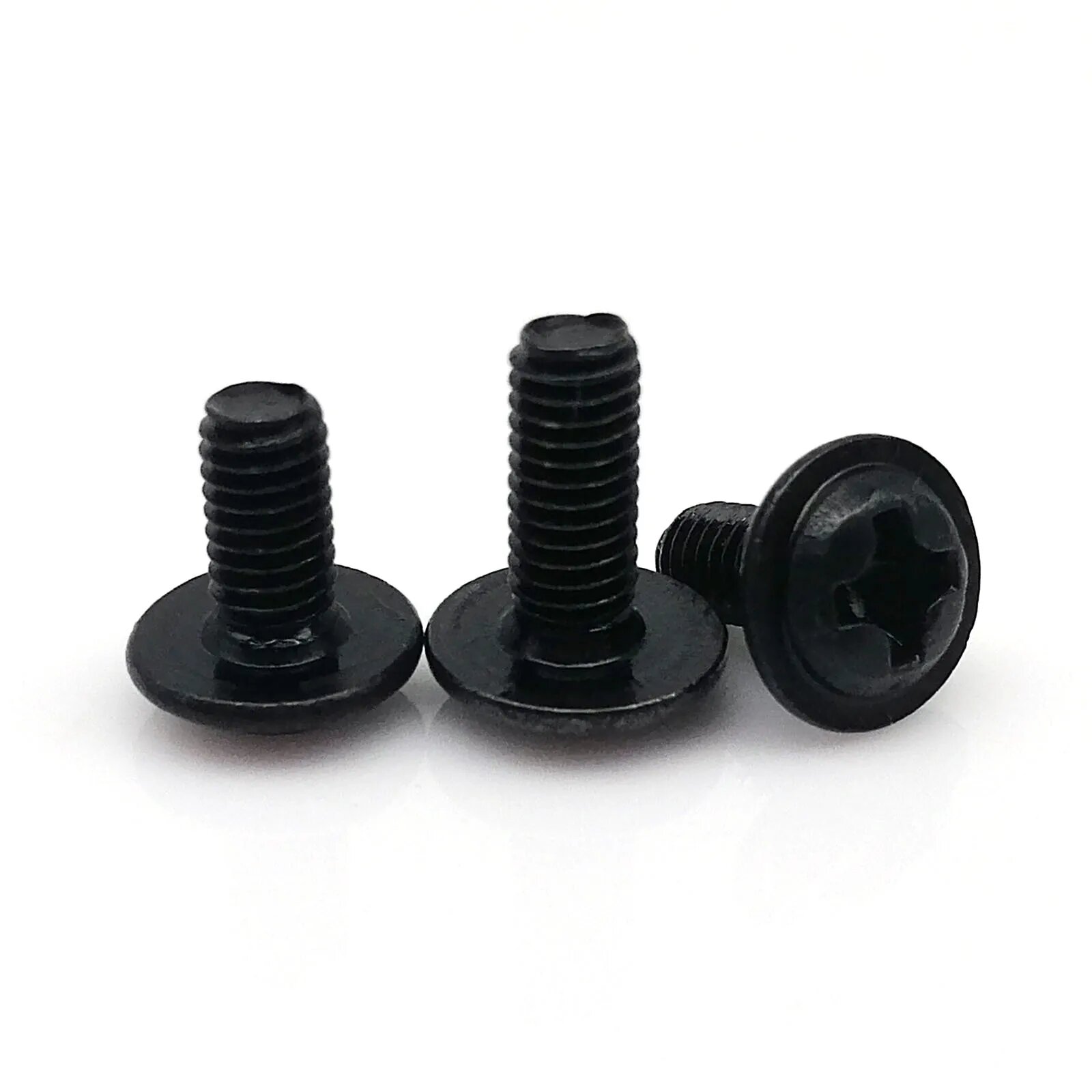 Винты M3x8mm черные для компьютера 25 шт