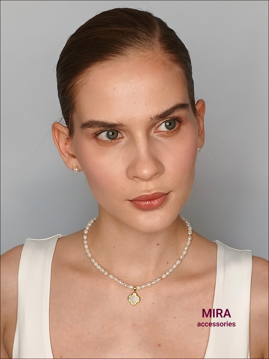 Колье MIRA accessories, жемчуг культивированный