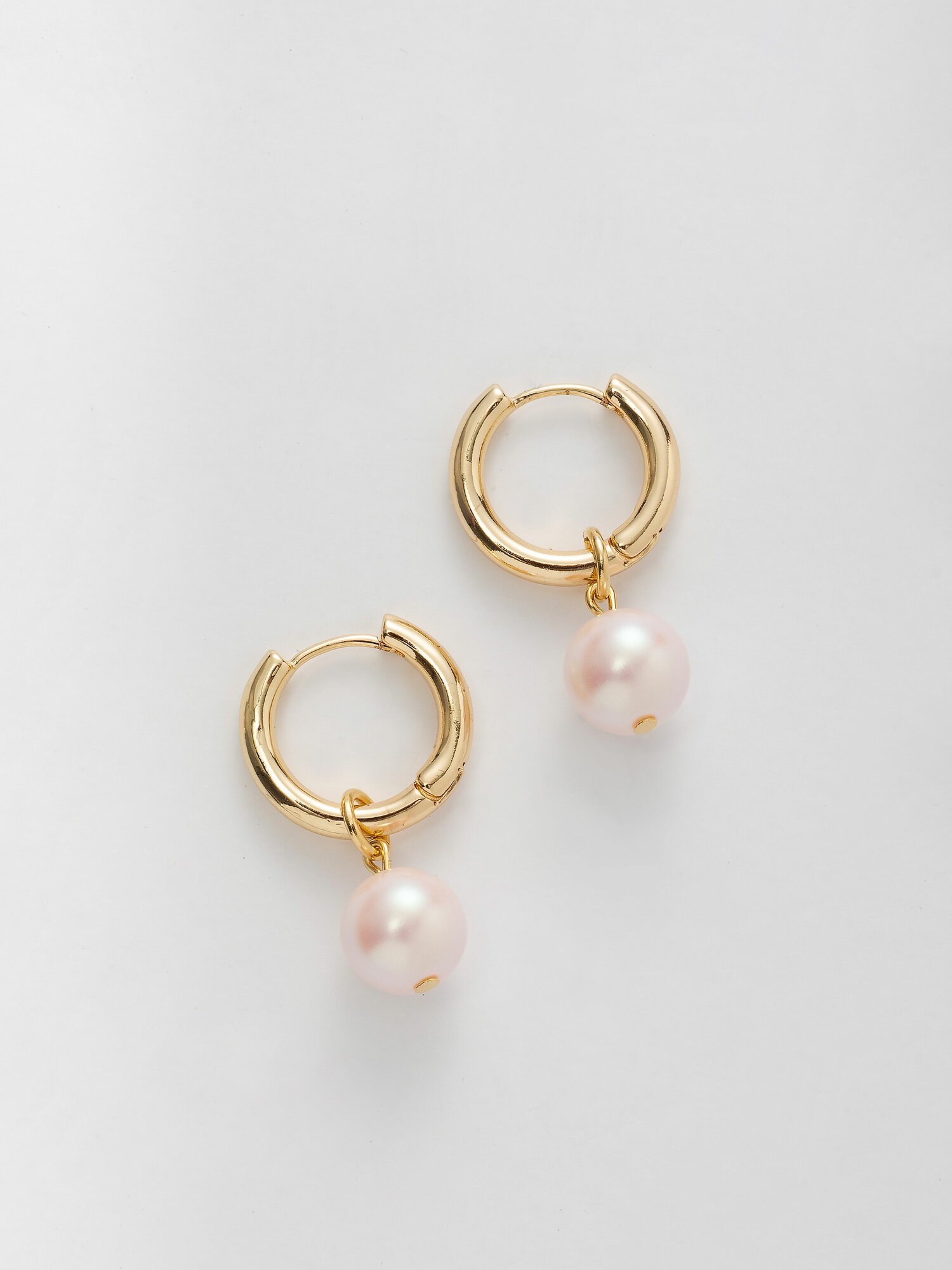 Серьги конго, жемчуг имитация