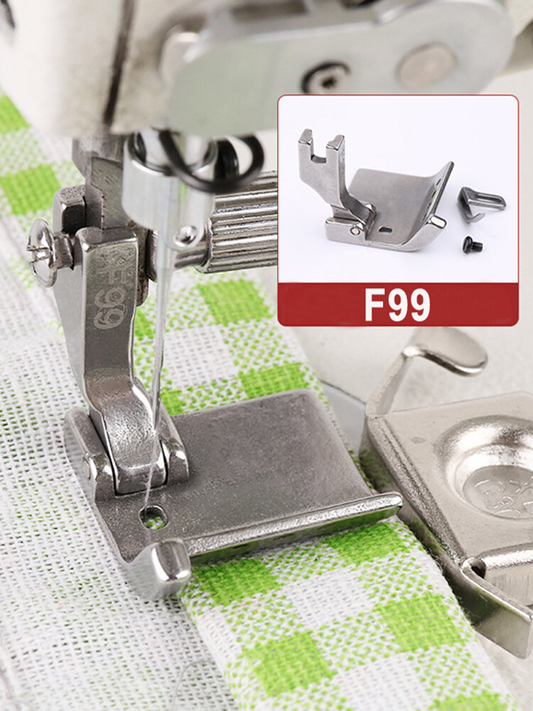 F99 Регулируемая многофункциональная лапка для подгиба, складывания и закатки для прямострочной