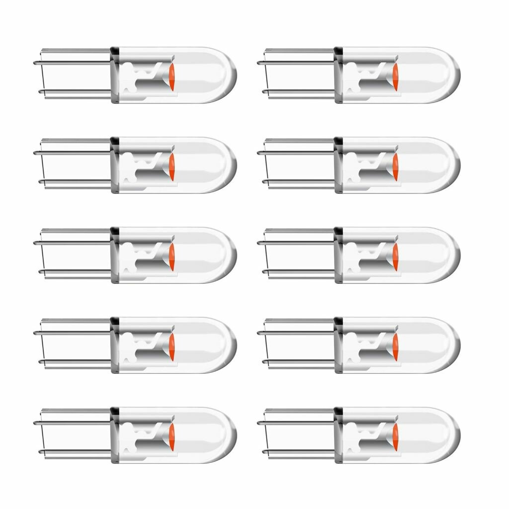 10 шт. T5 Светодиодные лампы для приборной панели