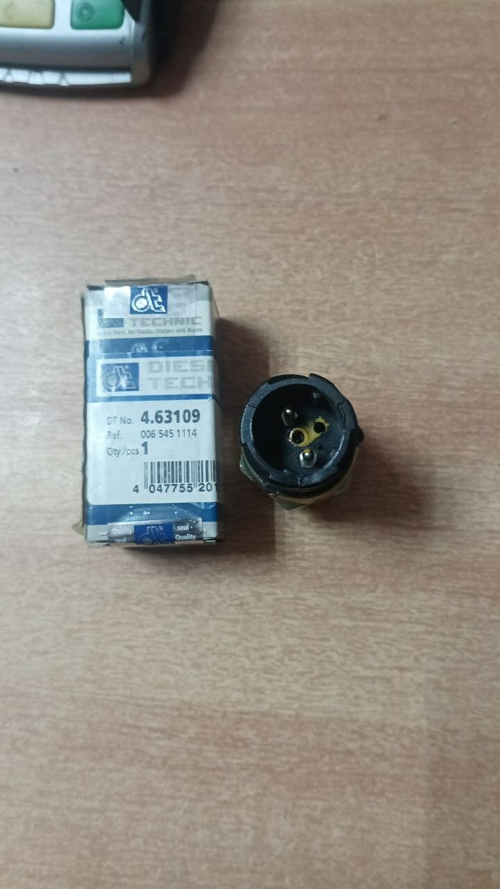 4.63109 датчик давления 6.5bar Mercedes Benz Actros, Axor DT 463109