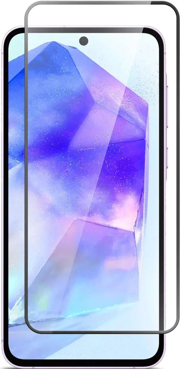 Защитное стекло BoraSco Full Glue для Samsung Galaxy A35/ A55 черный