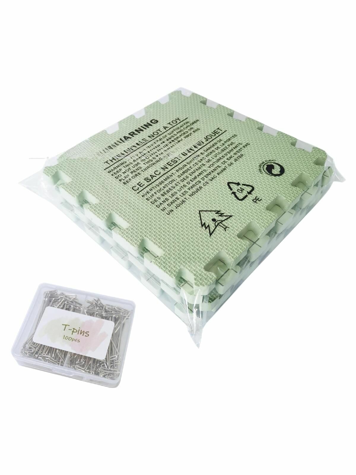 Коврики для блокировки вязания