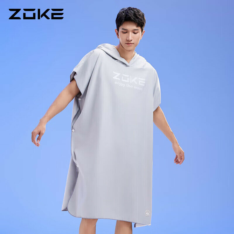ZOKE Bath Towel, Absorbent Bathrobe, Unisex, Portable, Quick-Drying, Fitness, Swimming Accessory, Hot Spring, 624505203-2