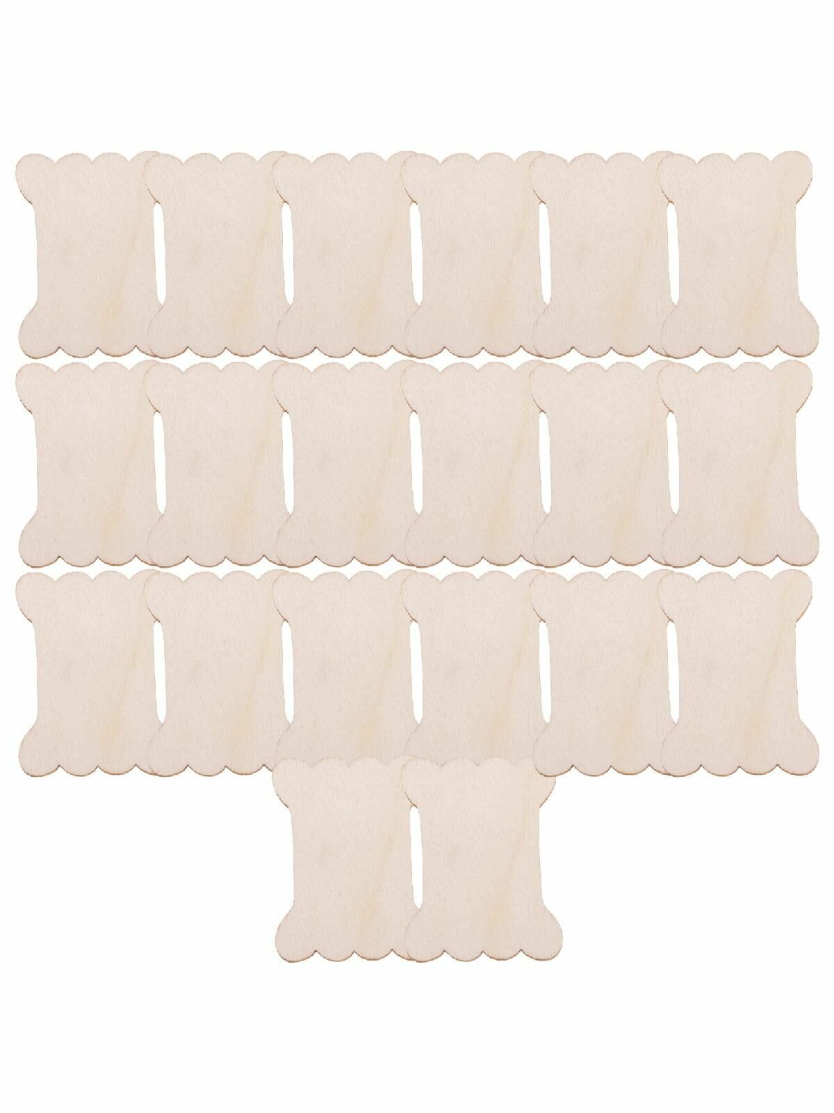 10 штук деревянных катушек для ниток