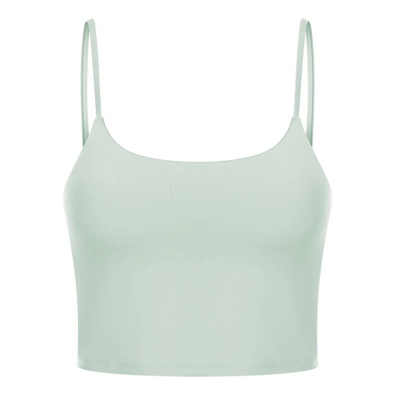 Женская майка для йоги Lululemon Align тонкие бретели, S, Голубой, Женский