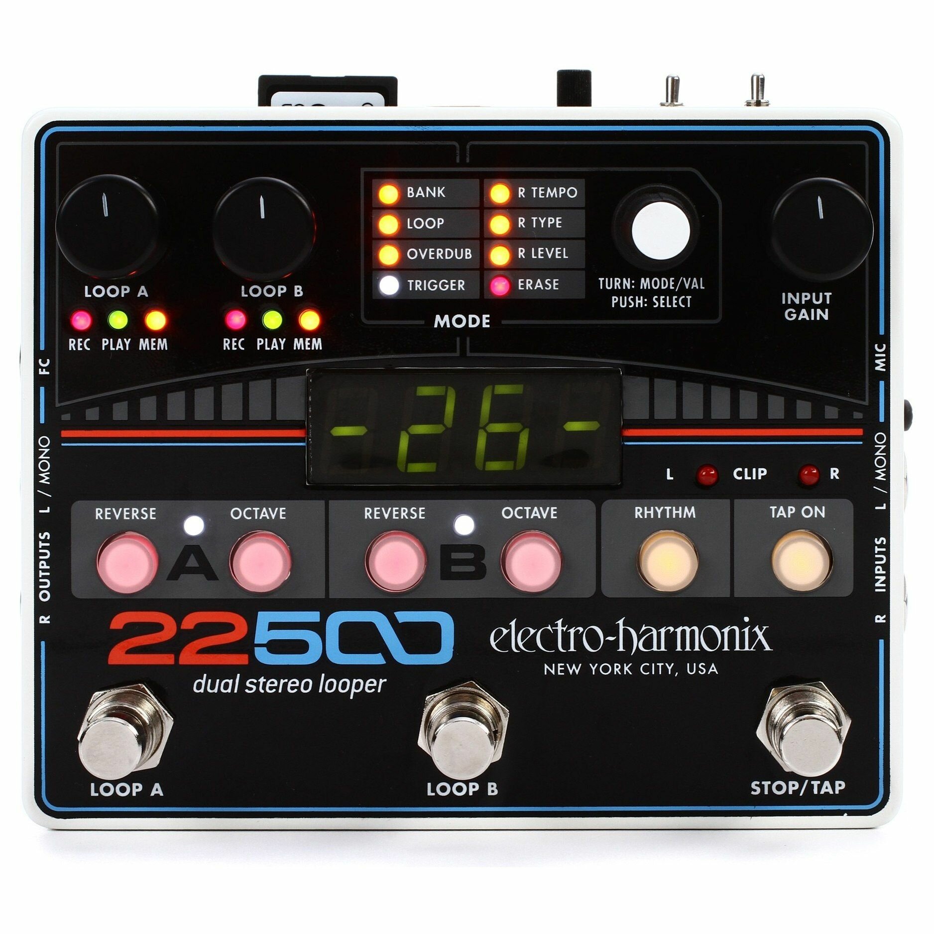 Electro-Harmonix (EHX) 22500 Dual Stereo Looper