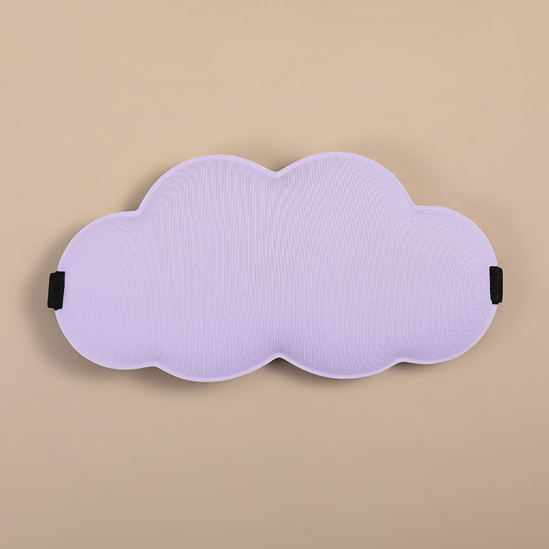 Детская маска для глаз в виде облака 3D, маска для глаз, блокирующая свет, помощь для сна, снятие усталости глаз, защита глаз из латекса