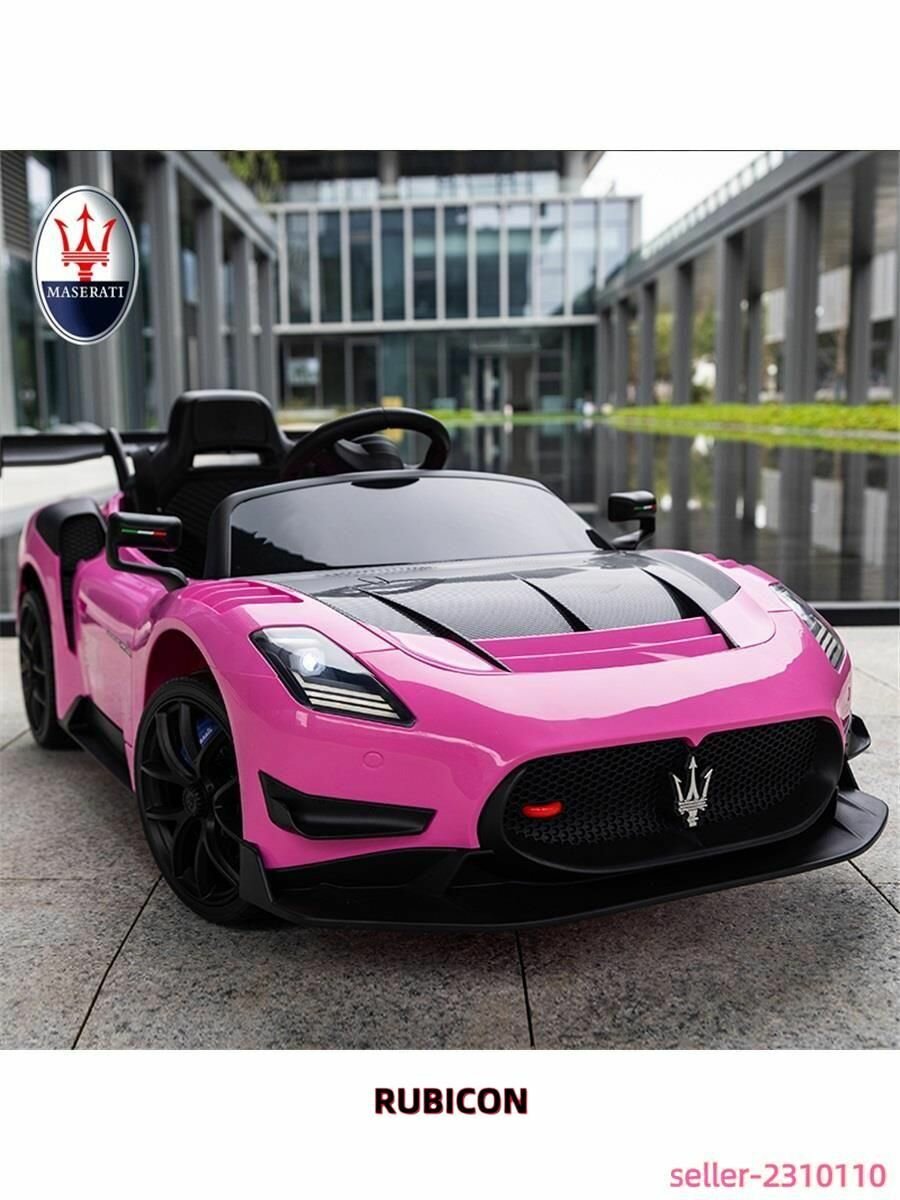 Электромобиль Maserati для детей с радиоуправлением и полным приводом