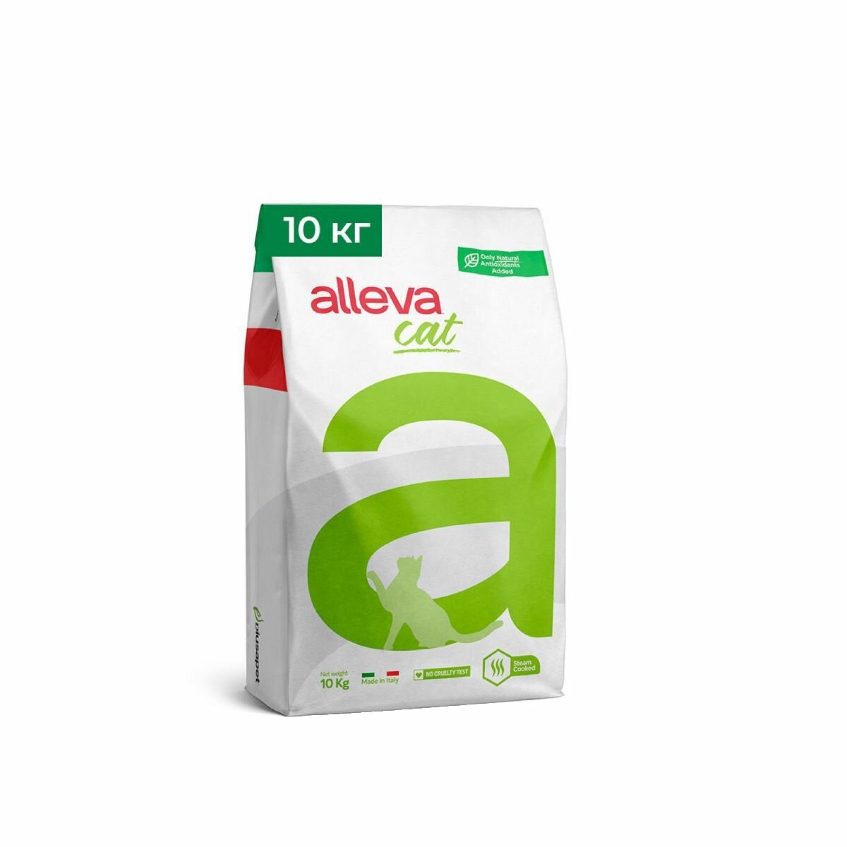 ALLEVA EQUILIBRIUM Корм для взрослых кошек Сенситив с уткой 10 кг