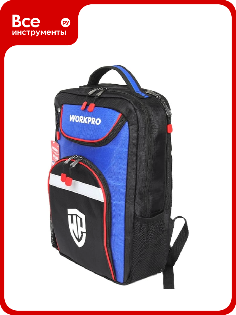 Рюкзак для инструментов WORKPRO 310х170х430 WP281028, 17л, пластик