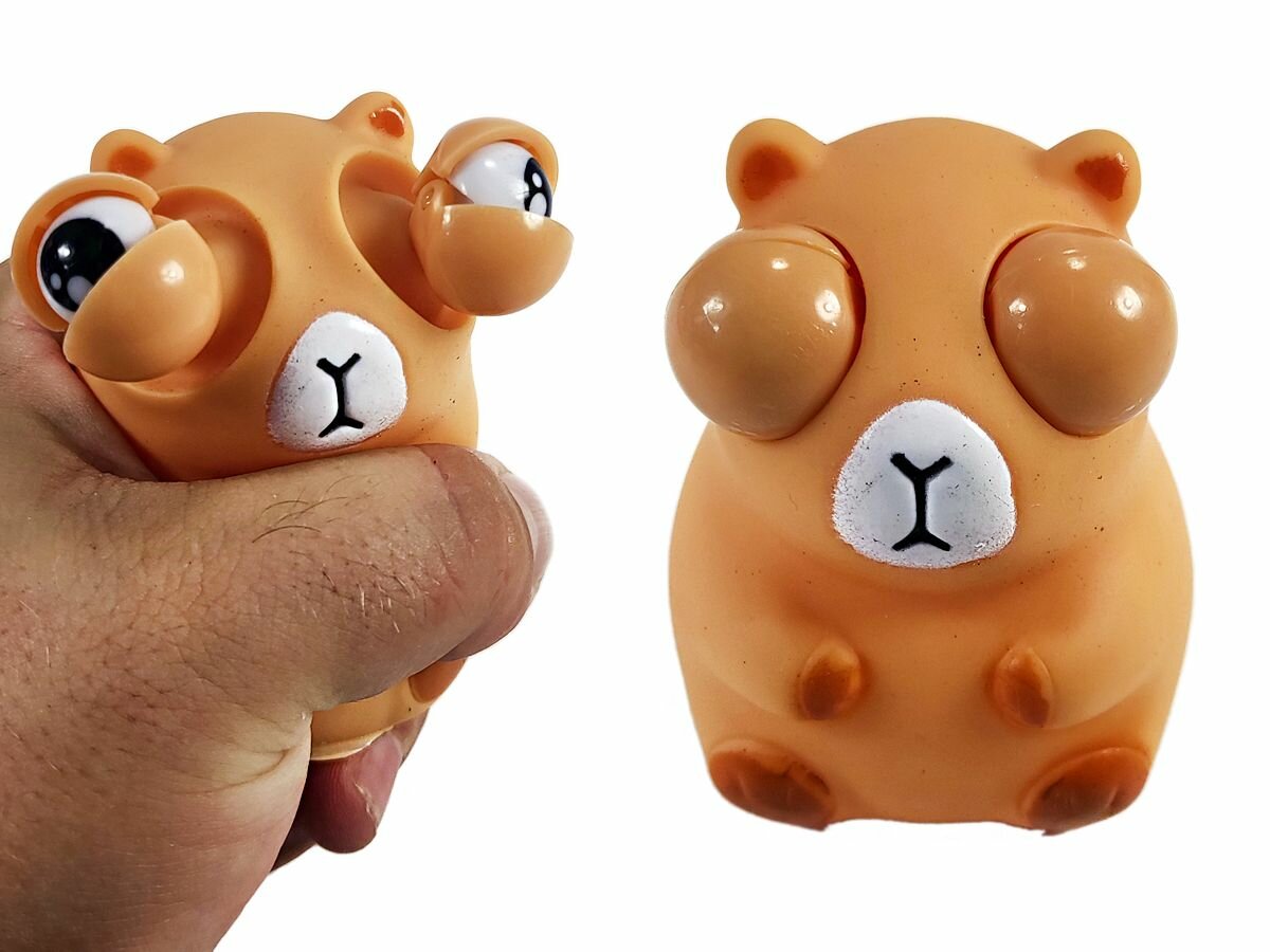 Игрушка антистресс лупоглазик Капибара