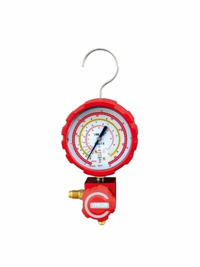 Одновентильный манометрический коллектор VALUE VMG-1-U-H (R22, R134a, R407C; R410A)