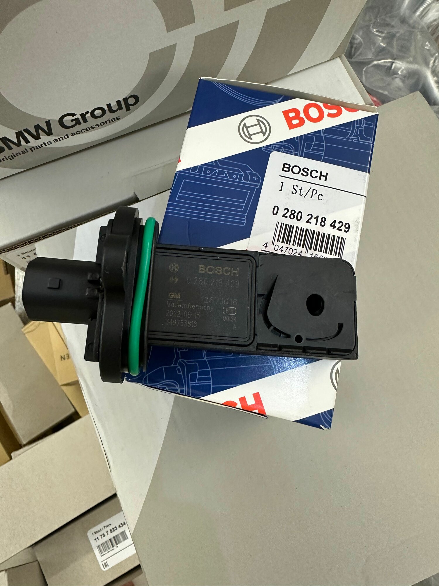 Датчик расхода воздуха Bosch 0 280 218 429