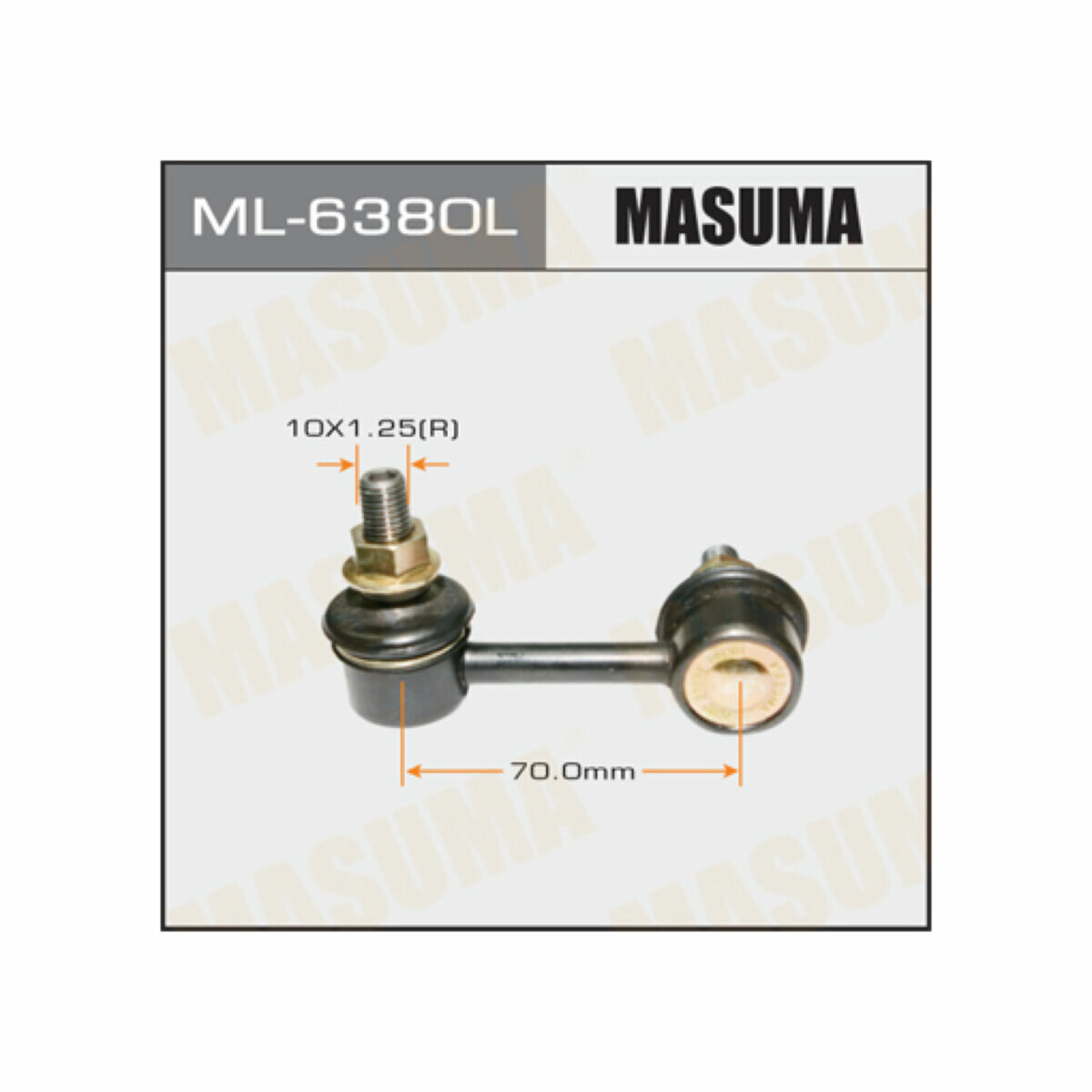 Стойка Стабилизатора Пер. Лев. Honda Civic Fd1, Fd3 05->(Masuma Ml-6380L)