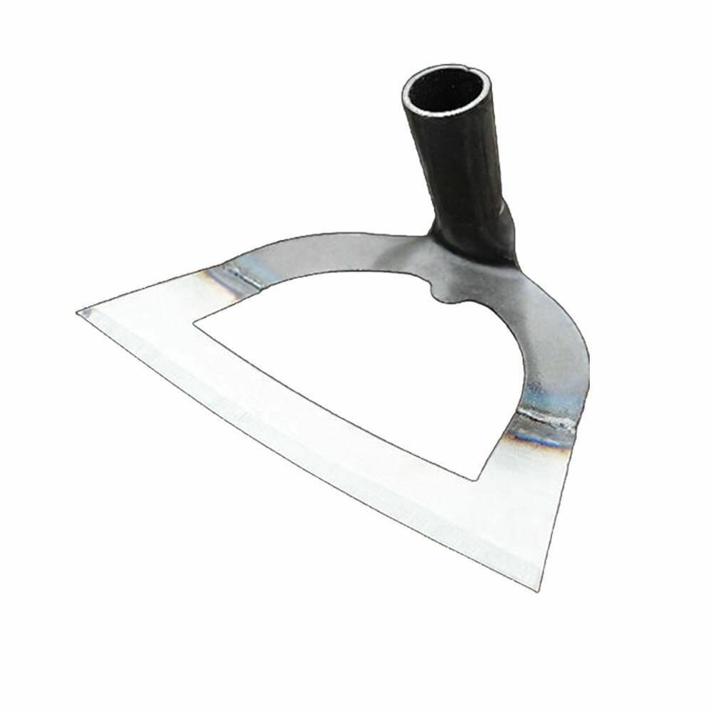 26cm Полая стальная мотыга для прополки с ручкой-граблями, экономящая труд для фермерских садоводческих работ, инструменты для рыхления почвы