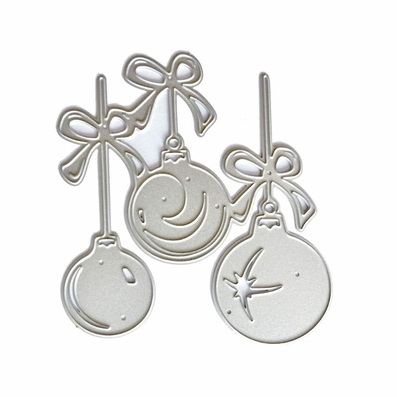 (1 шт.) Нож для вырубки скрапбукинг DIY QB-3492 "Три шара"