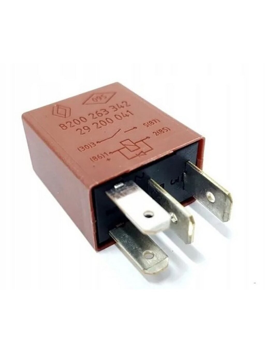 Реле стартера для а/м Lada Largus (4-х конт.) (коричневый)