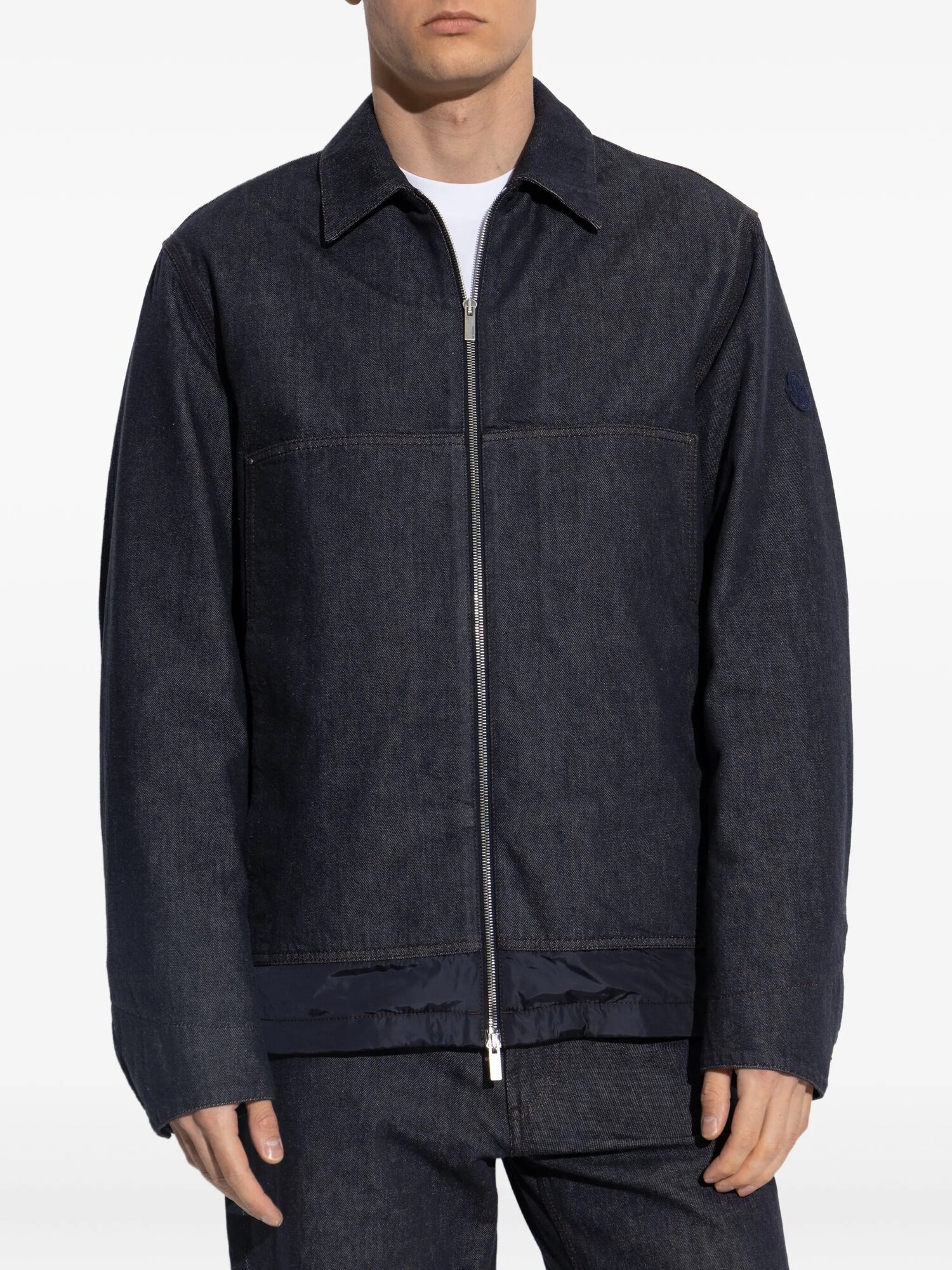 Куртка Moncler, размер 48, blue — фото 1