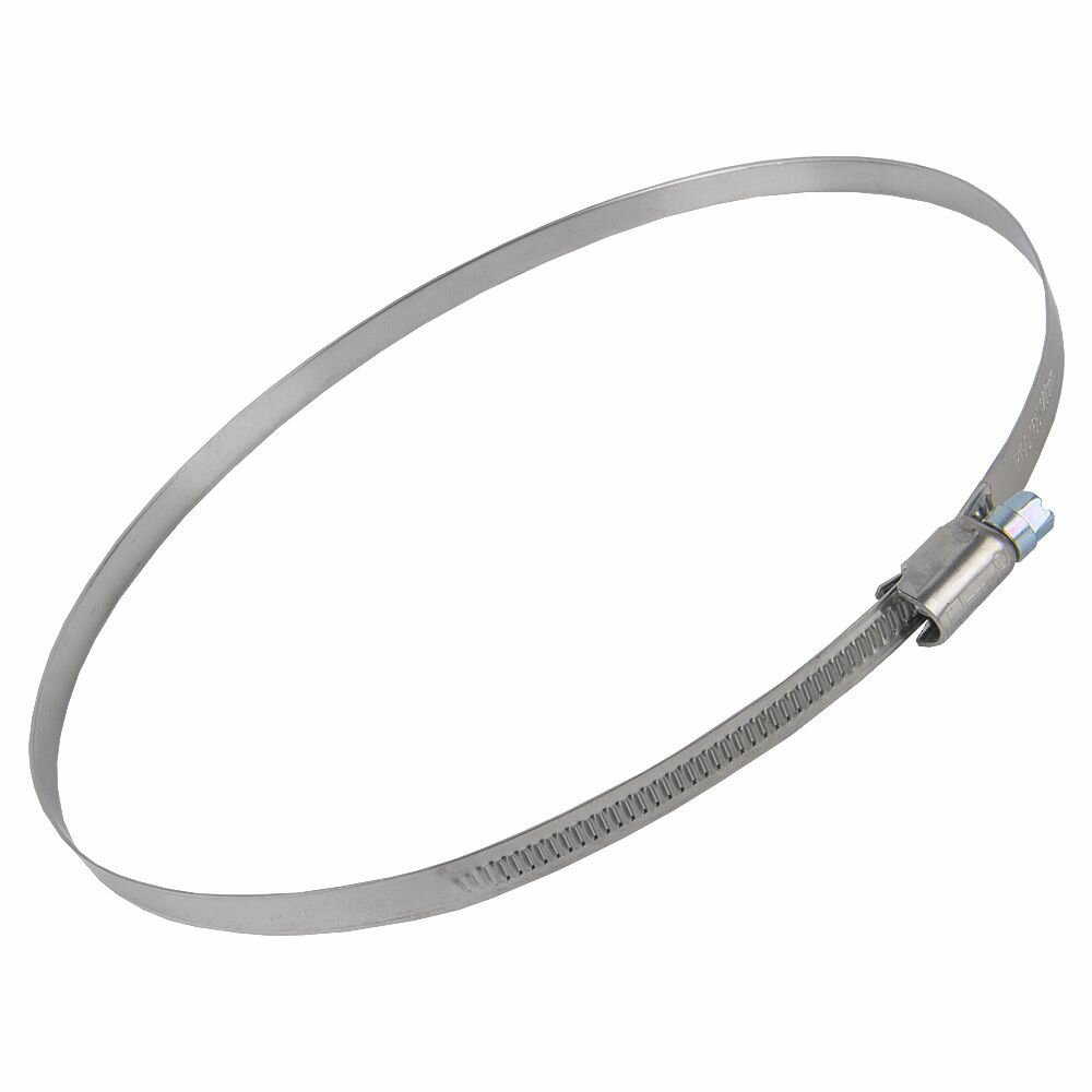 Хомут стальной винтовой 8" (165-203 мм) 9 мм CTM