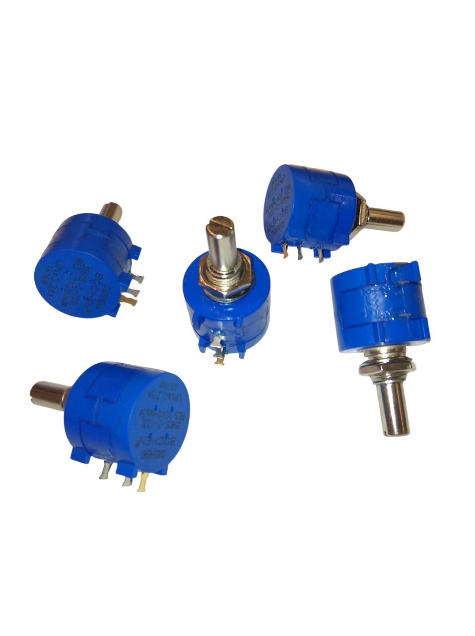 Переменный резистор 3590S-2-103L 10кОм - 5 штук