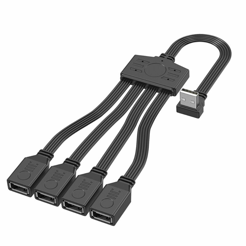 4-портовый USB-кабель-адаптер, 15cm - Вверх ногами
