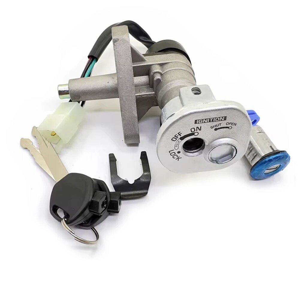 Переключатель зажигания мотоцикла, стартовый замок с ключом, Электрический дверной замок для YAMAHA BWS125 150 QJ50QT-2 Scooter Keeway