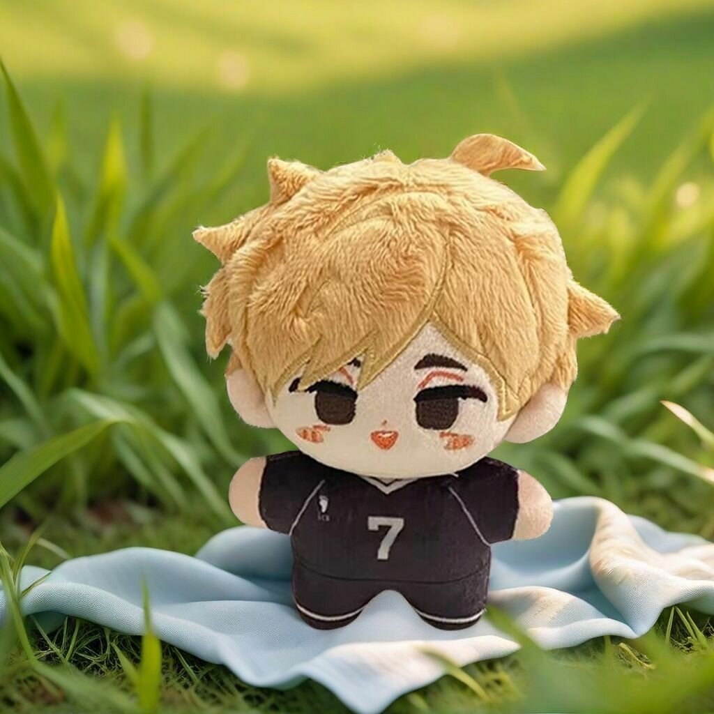 Аниме Мягкие Игрушки Волейбол! Атсуму Мия / Haikyuu! Atsumu Miya Мягкая Игрушка 12CM！