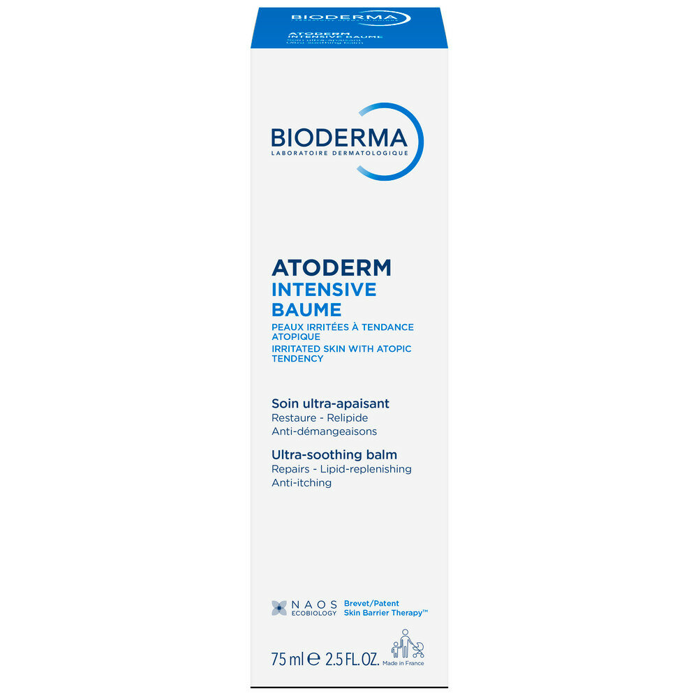 Bioderma Atoderm Бальзам для восстановления сухой и атопичной кожи лица и тела 75 мл