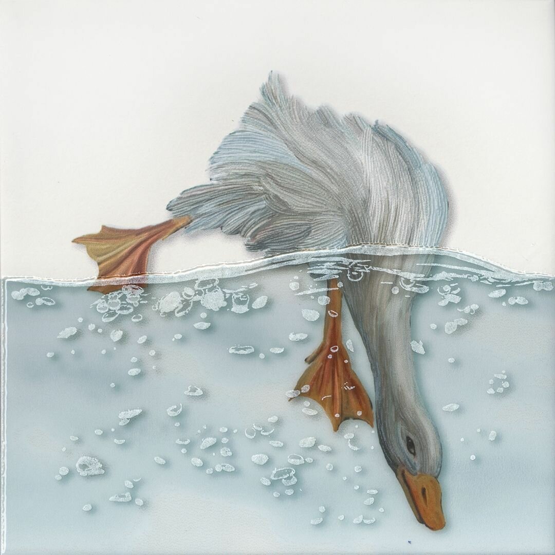 Керамическая плитка KERAMA MARAZZI VT/A451/5009 Декор Чудо-озеро 1 20x20x6,9 Цена за 1/шт