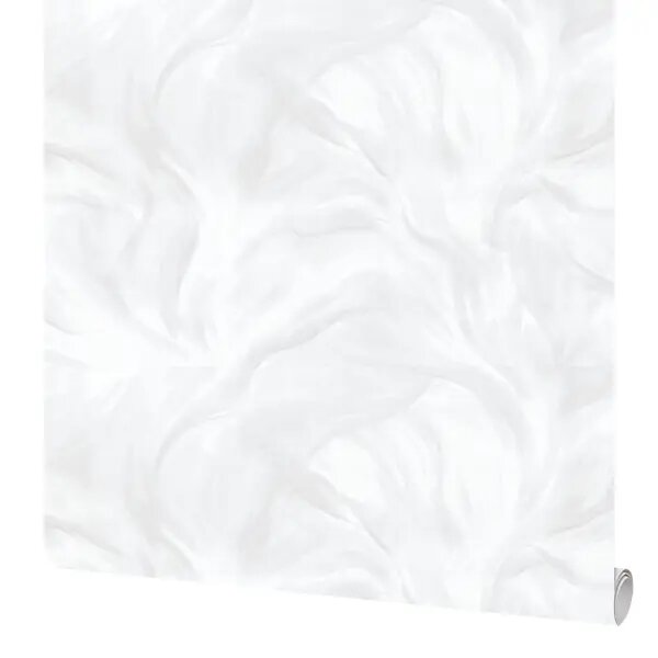 Обои флизелиновые Эмили белые 1.06 м 4363-1