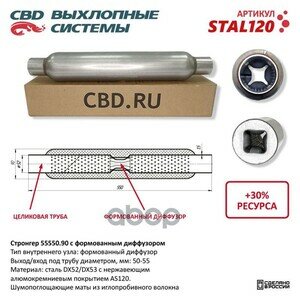 Стронгер 55550.90 с перфорированным диффузором. CBD арт. stal120