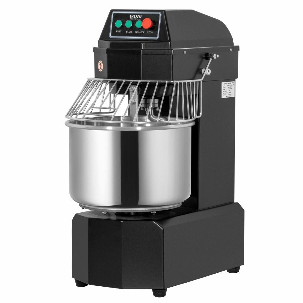 Тестомес спиральный профессиональный Viatto Commercial DH-40B 2V (380В). Машина тестомесильная