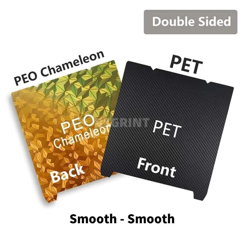 Двусторонняя пластина Creality K1 K1C 235x235 мм, PET PEO Chameleon