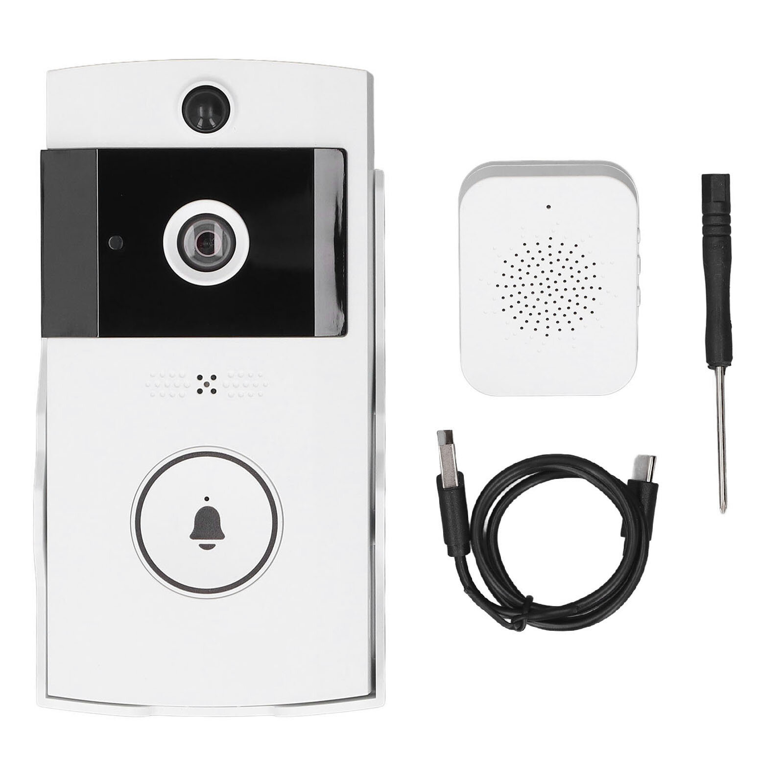 Умный Видеодомофон HD Беспроводной 2-Полосный Разговор Обнаружение Движения Мобильная Удаленная Поддержка Камера Облачного Хранилища