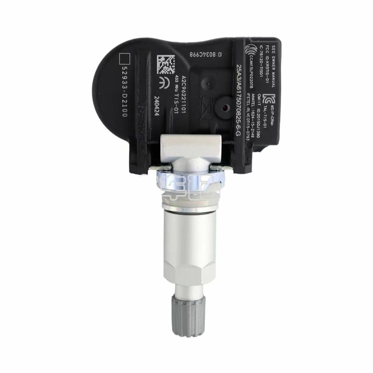 1pcs, OE#52933-D2100, Hyundai Elantra, датчик давления в шинах TPMS