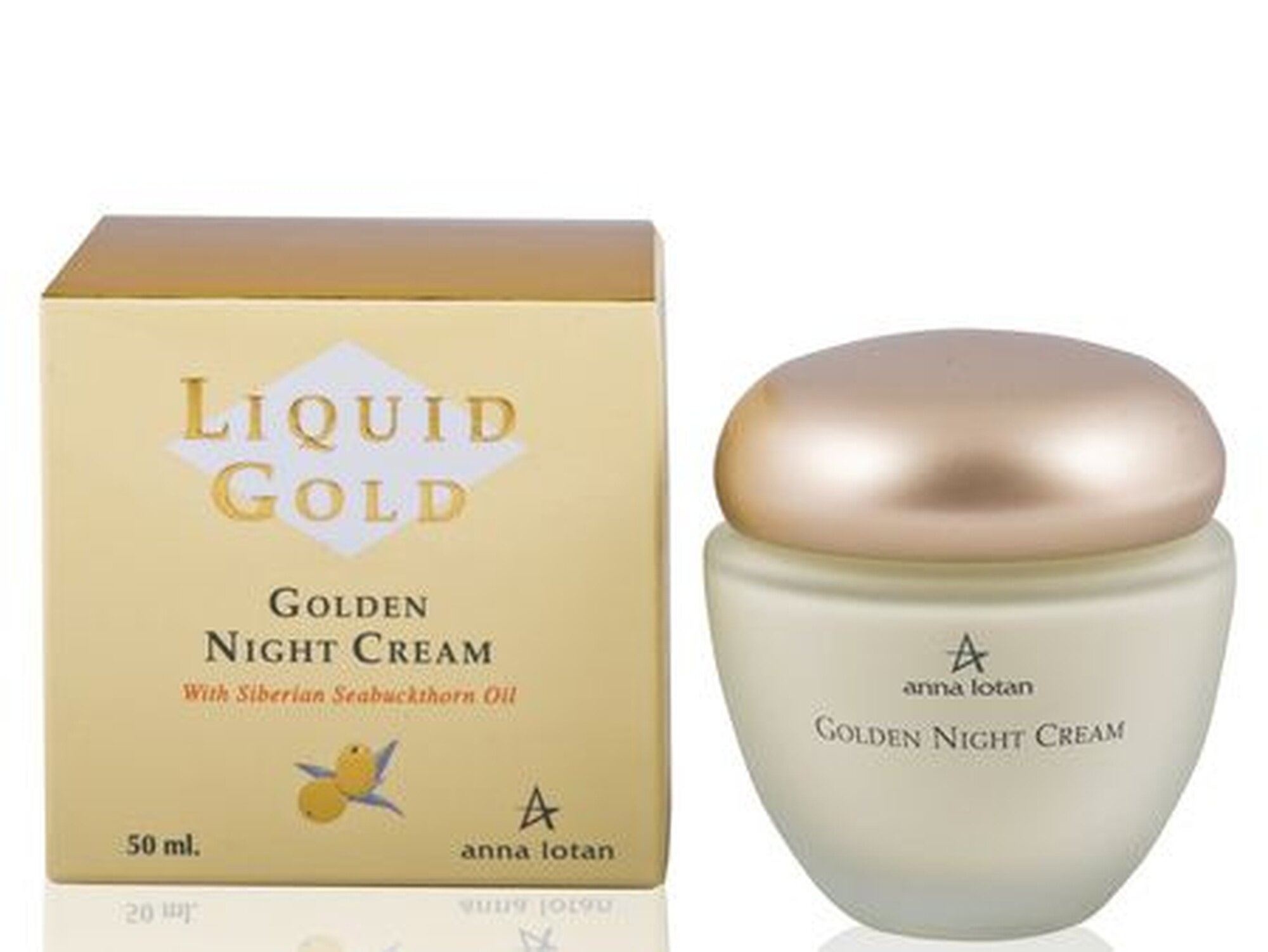 Anna Lotan Нежный питательный ночной крем Liquid Gold Golden Night Cream 50 мл