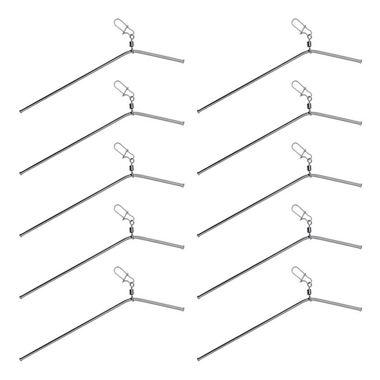 10 шт Балансировочный соединитель для морской рыбалки с защелками антизапутывающая трубка