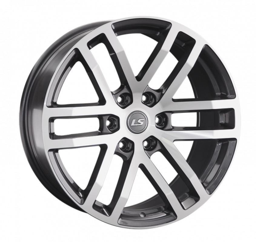 Диск колесный LS Wheels 1279 9,0x20 6x139,7 Dia106.1 ET25 цвет GMF (темно-серый, полировка)