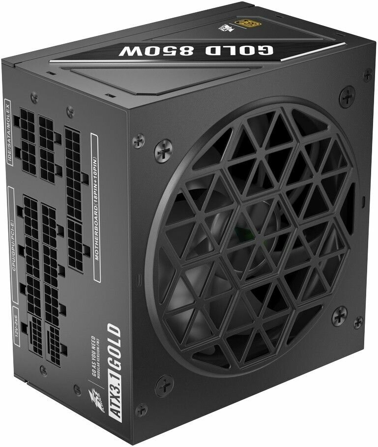 Блок питания ПК 1STPLAYER 850W NGDP HA-850BA4 Black